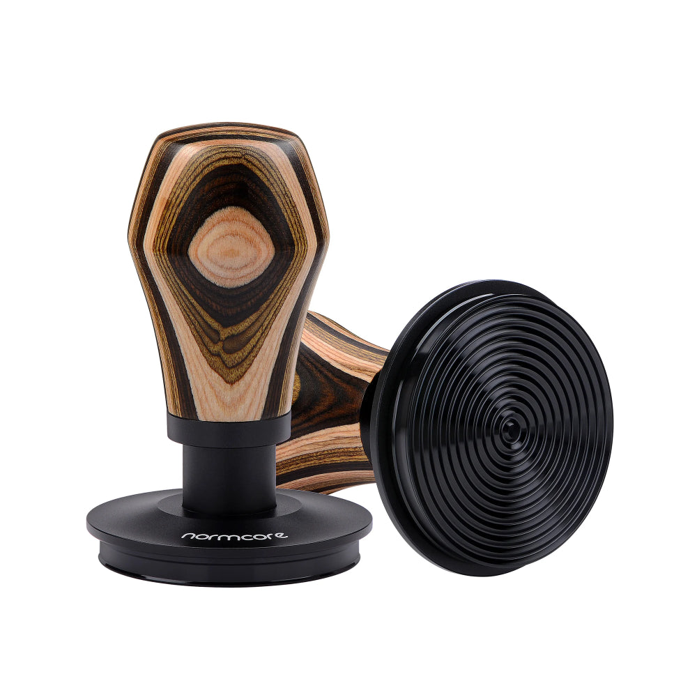 Normcore Spring-loaded Tamper V4 - Titanium PVD Coating Base - Colorfu ...
